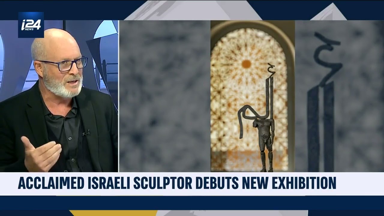 Dan Reisner talks about his sculptures at the "Hearing Silence ...