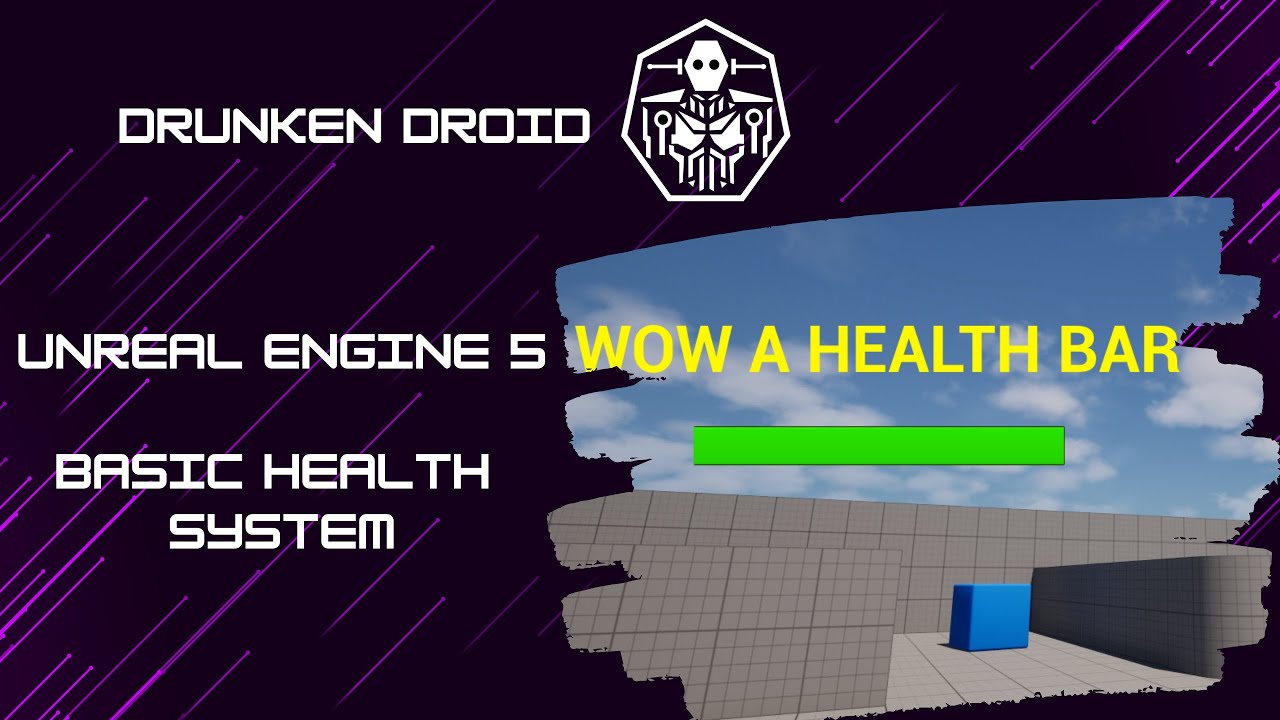 Introduction to Unreal Engine 5 ( Basic health System) - YouTube