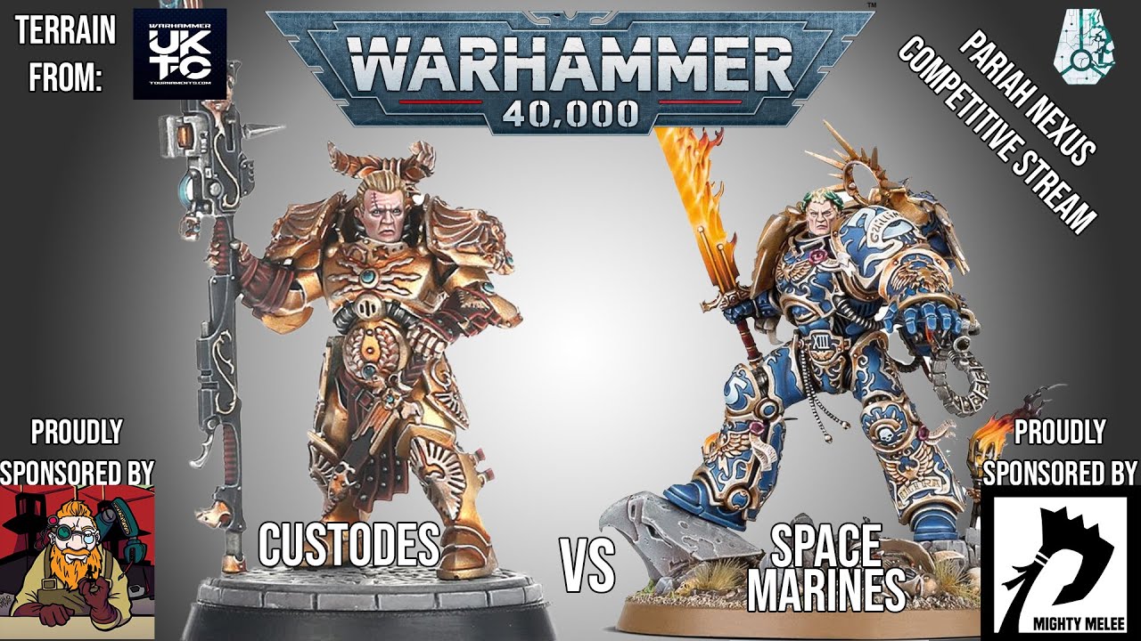 Lions Custodes Vs Gladius Space Marines- Pariah Nexus Battle Report ...
