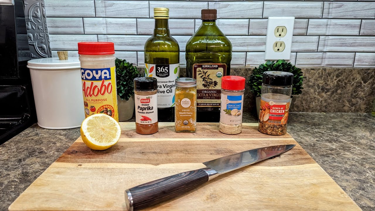 How to properly season chicken. Do this first before grilling or ...