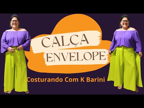 Como Fazer Calça Envelope Costura Para Iniciantes