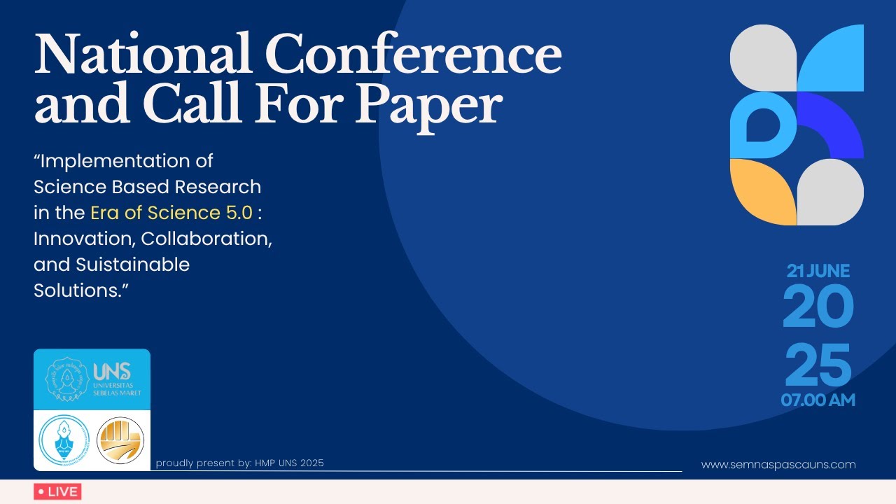 Webinar National Conference and Call For Paper - YouTube