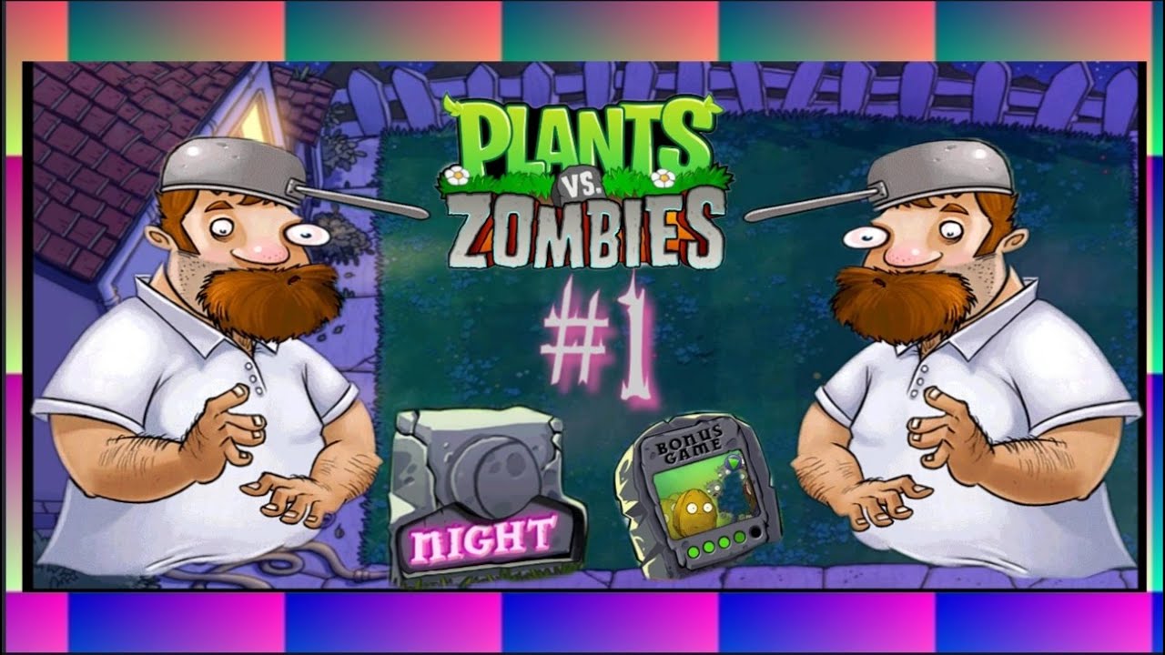 plants vs zombies || Bones level night #1 || thaikumar gaming - YouTube