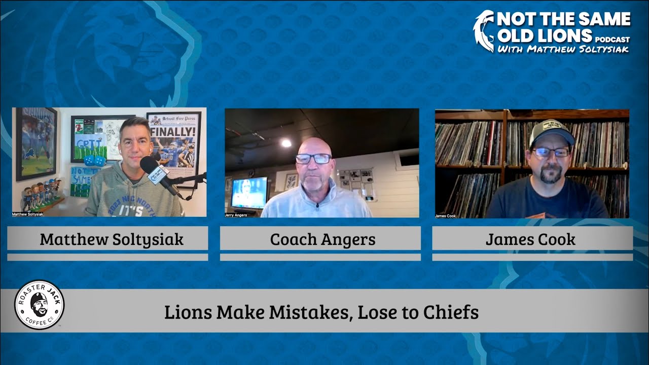 Not The Same Old Lions Podcast: The Detroit Lions Make Mistakes, Lose ...