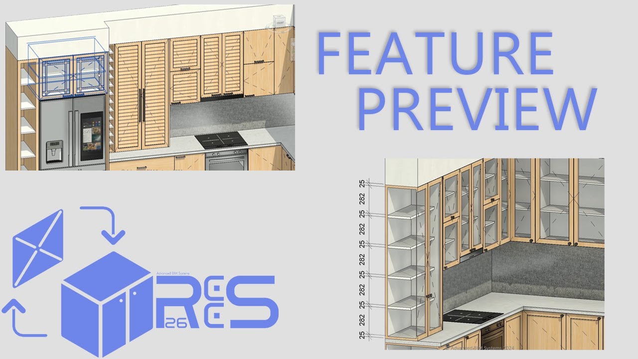 Realtime Custom Cabinetry System 26 (for Revit®) : DEVELOPMENT PREVIEW ...