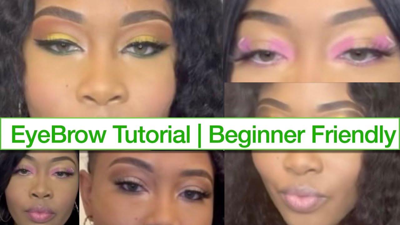 Eyebrow Tutorial | Beginner Friendly 👁 - YouTube