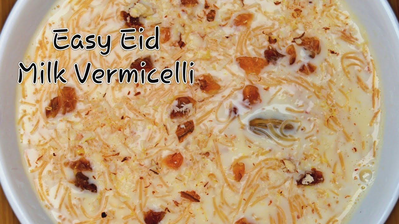 [Mauritian Cuisine] Eid Milk Vermicelli Kheer Recipe | Vermicelle au ...
