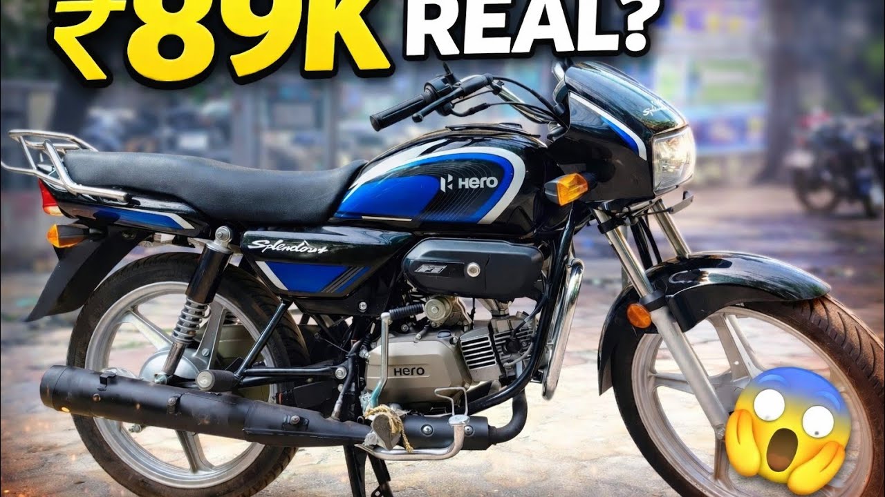 New Hero Splendor Plus Base Model Colour Changes On Road Price ...