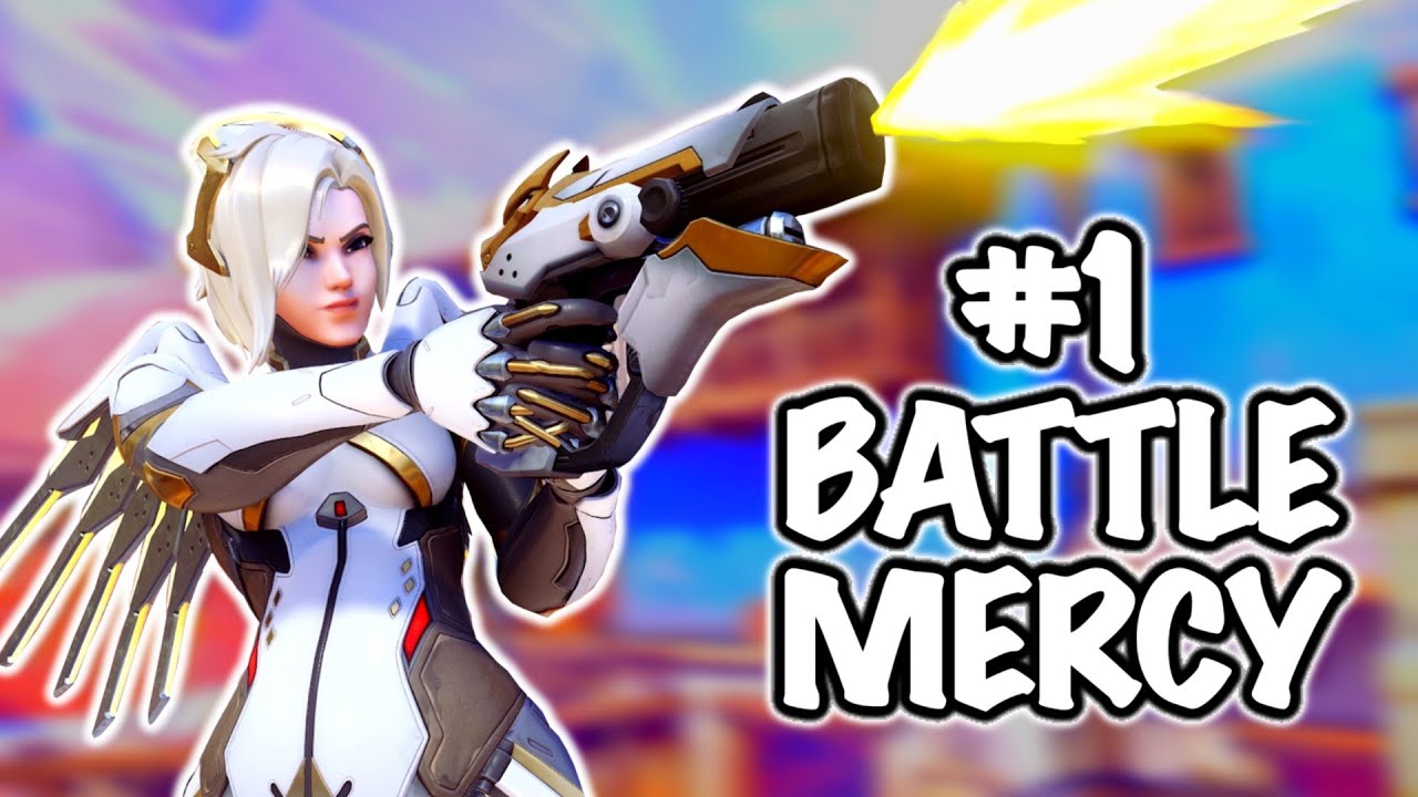 I Am The #1 BATTLE MERCY In Overwatch 2! - YouTube