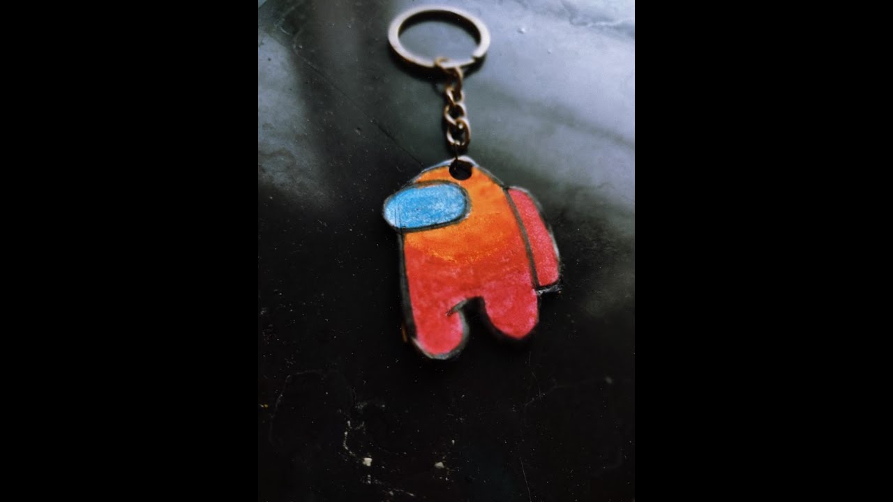 How to make an among us key holder|| A video for among us lovers. - YouTube