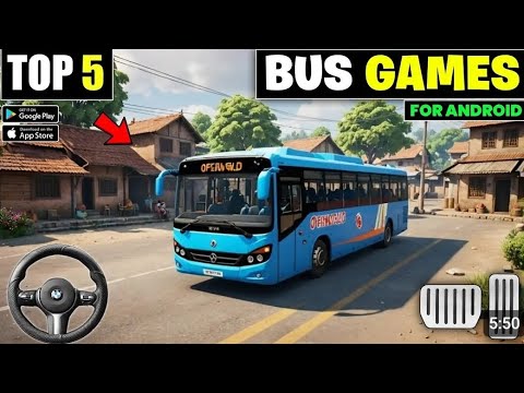 Top 10 Bus driving games for android | best bus simulator games for ...