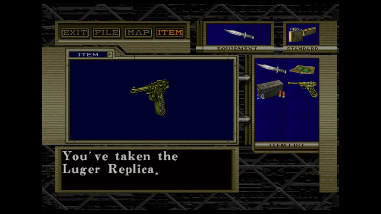 RESIDENT EVIL™ CODE: Veronica X - Puzzle da replica da Luger - YouTube