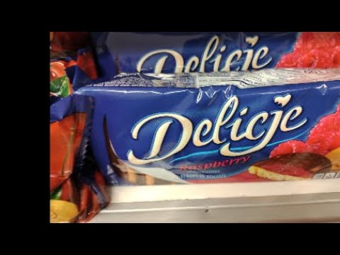 Delicje Variety Pack Polish Biscuits Strawberry, Orange, Raspberry ...