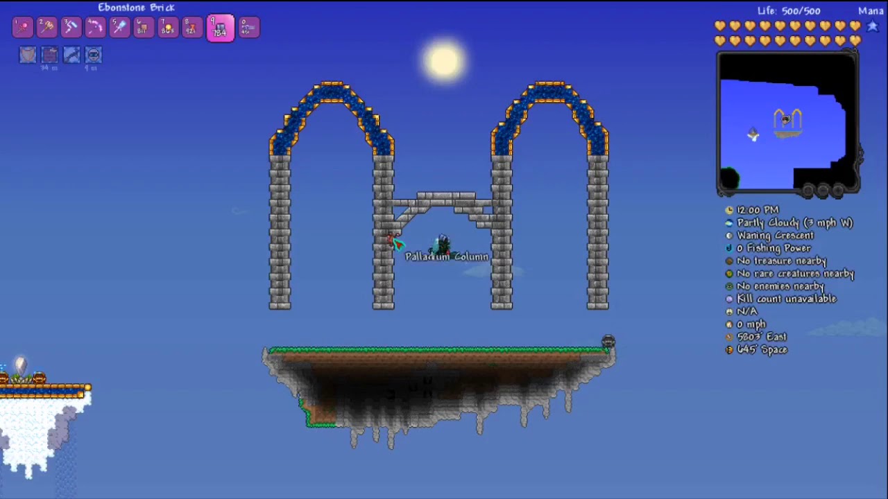 Terraria Joruney’s End: universal pylon - YouTube