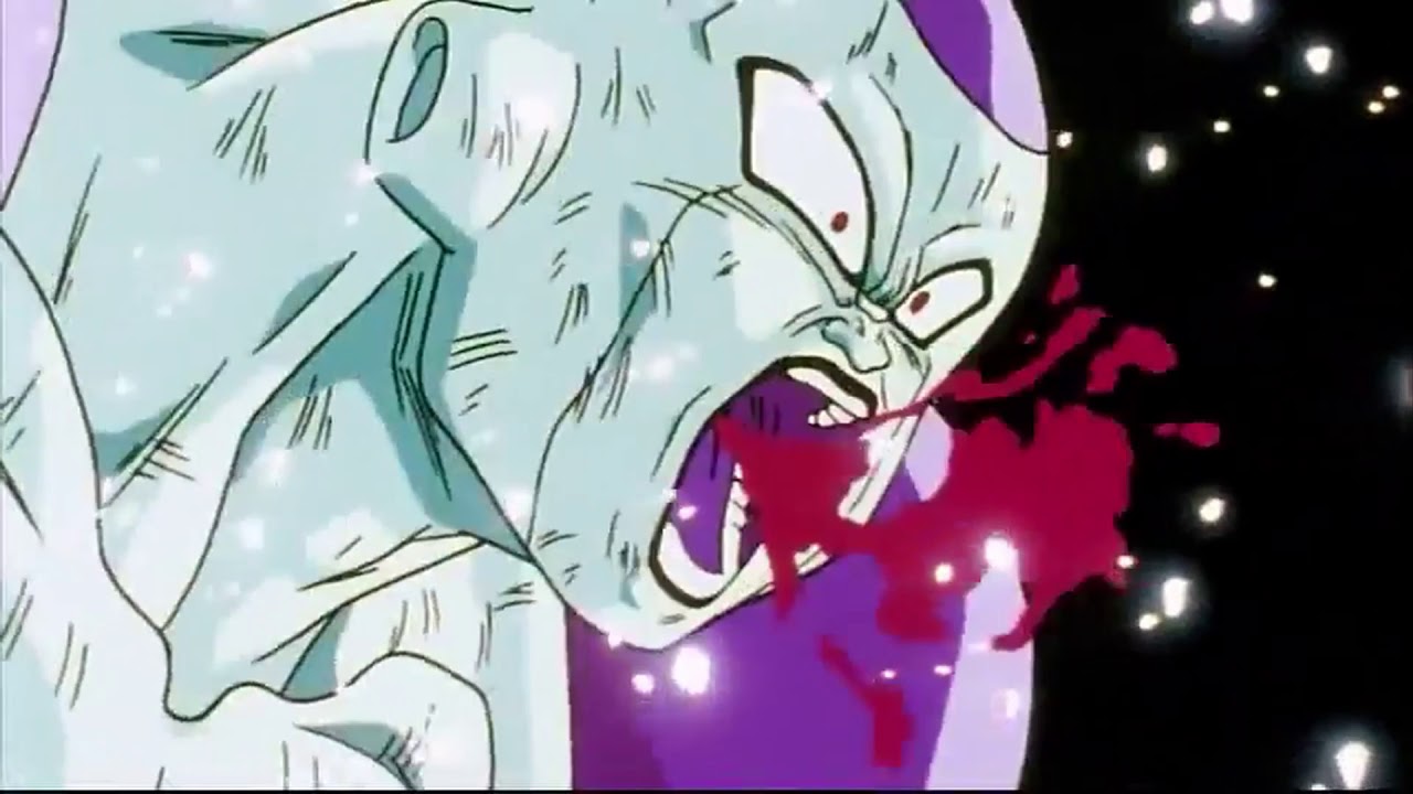 frieza's guts (Frieza gets punched) - YouTube