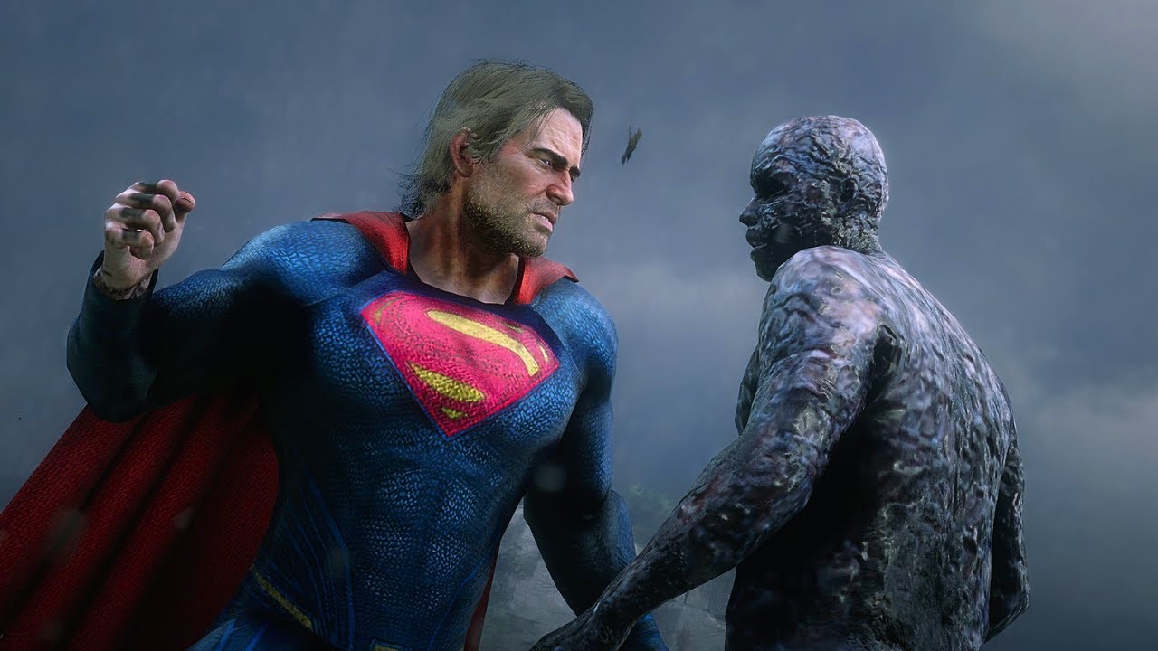 Superman vs Undead in Red Dead Redemption 2 | Epic Cinematic Battle ...