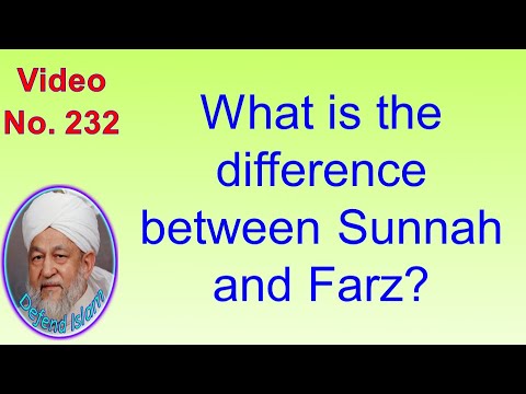 What is the difference between Sunnah and Farz? - YouTube