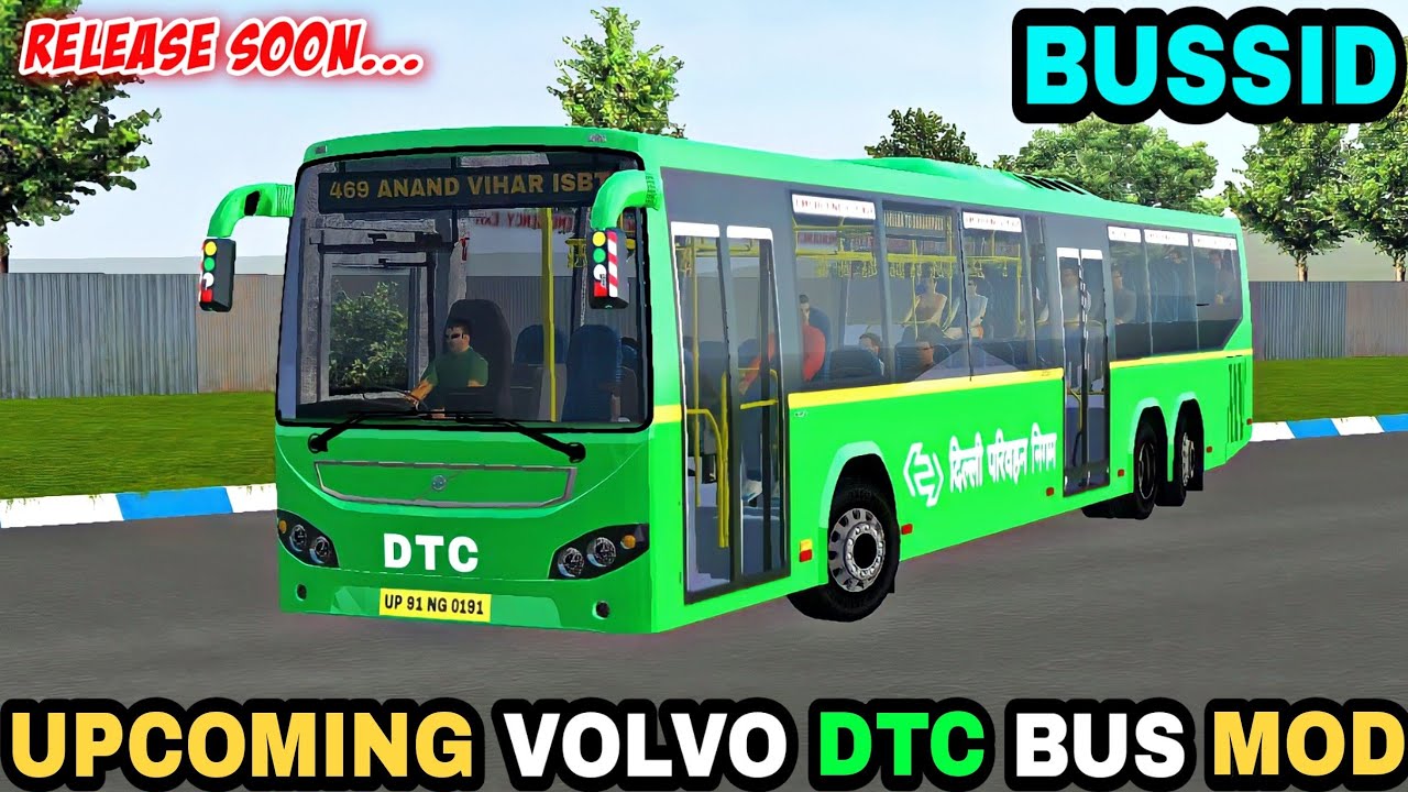 UPCOMING VOLVO DTC BUS MOD For Bus Simulator Indonesia || Promo Video ...