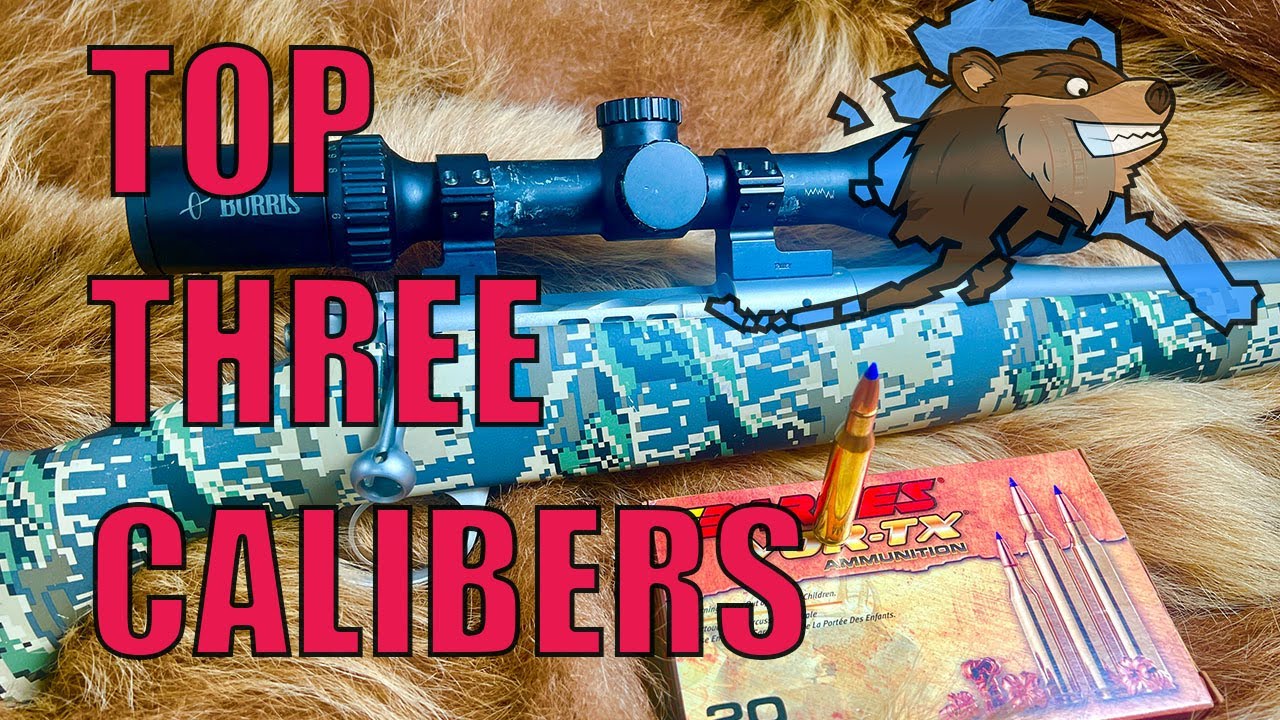 Top 3 Rifle Calibers for Alaskan Hunting - YouTube