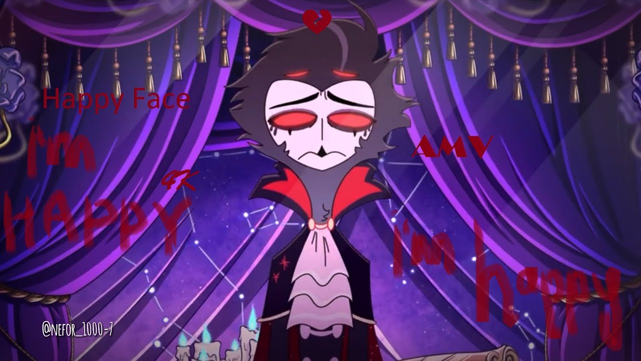 Stolas Helluva Boss Face