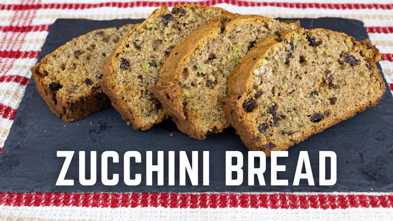 Idiot Proof Zucchini Bread - YouTube