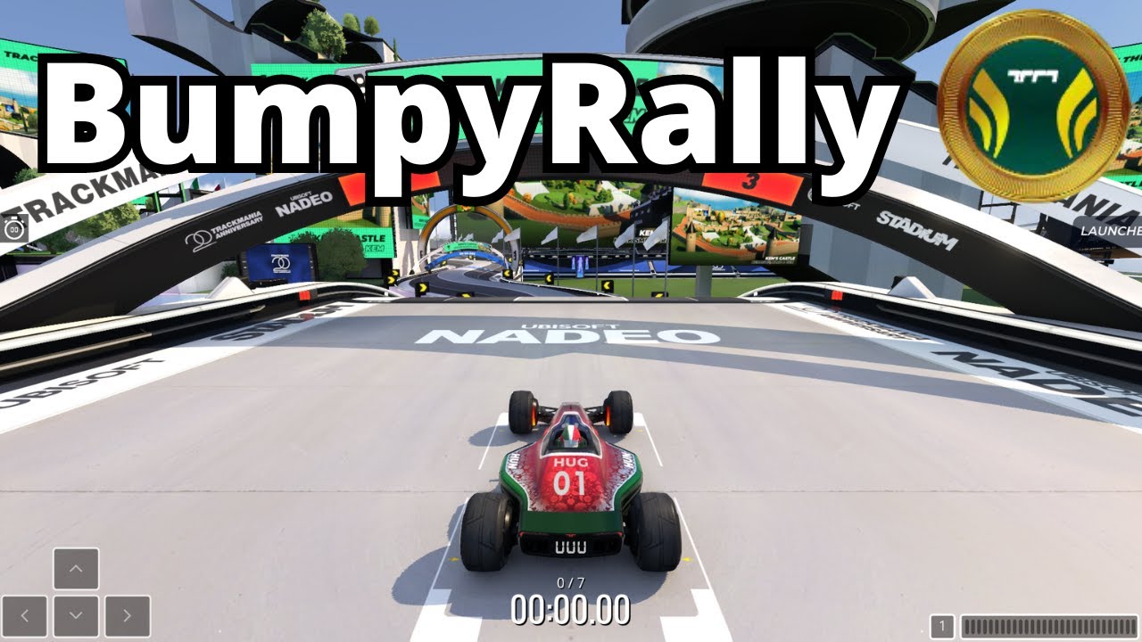 Trackmania - Rally Discovery Campaign - 03 - BumpyRally - Author Medal ...