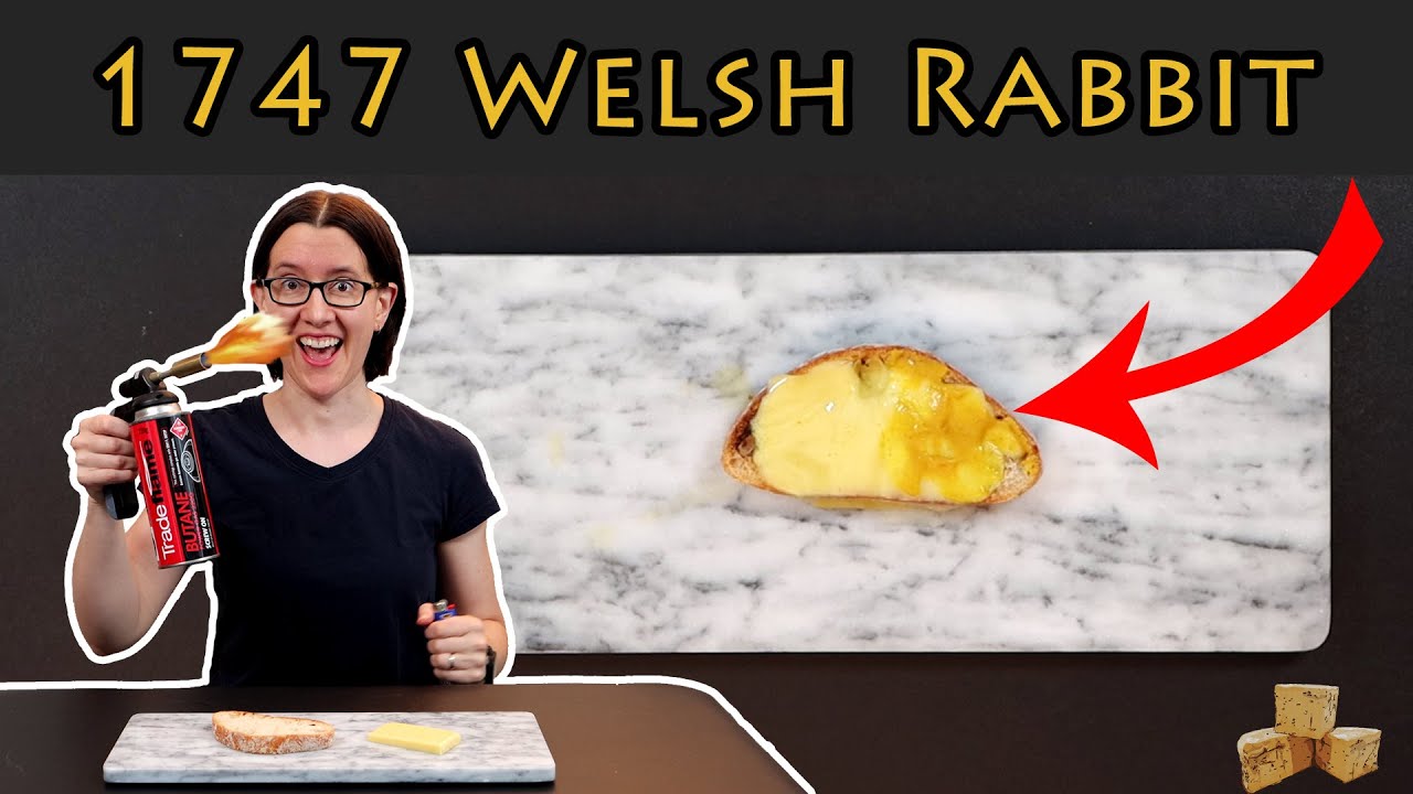 Why is cheese on toast called Welsh Rabbit / Rarebit? - YouTube