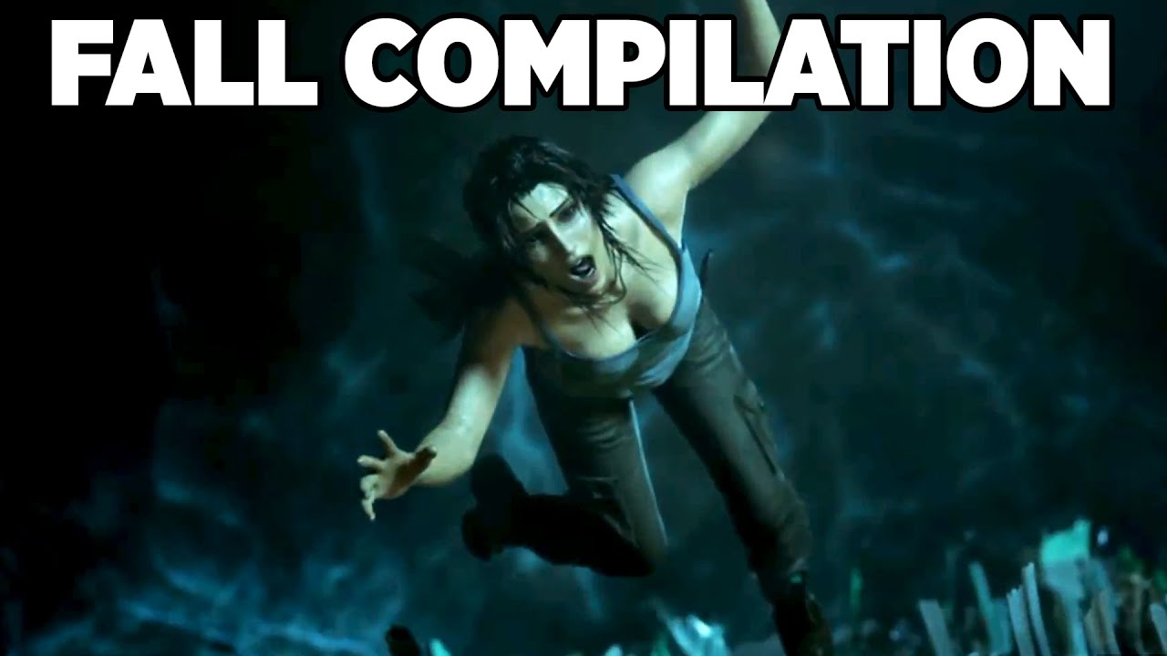 She's Indestructible! Lara Croft Fall Compilation - Tomb Raider (2013 ...