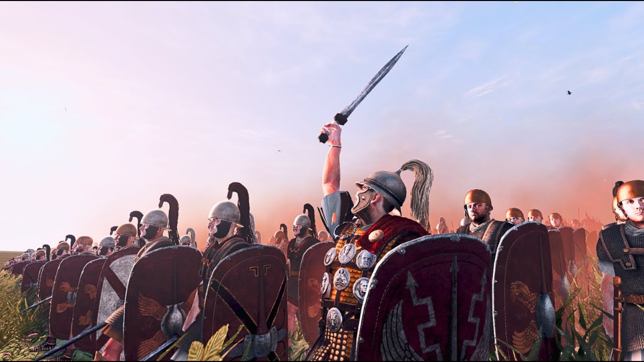 ROME vs GAUL | 57 BC Cinematic Battle | Total War: Rome II - YouTube
