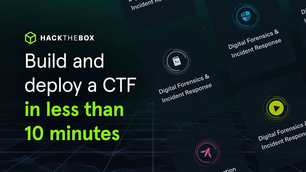 How to build and deploy a CTF in less than 10 minutes | Hack The Box ...