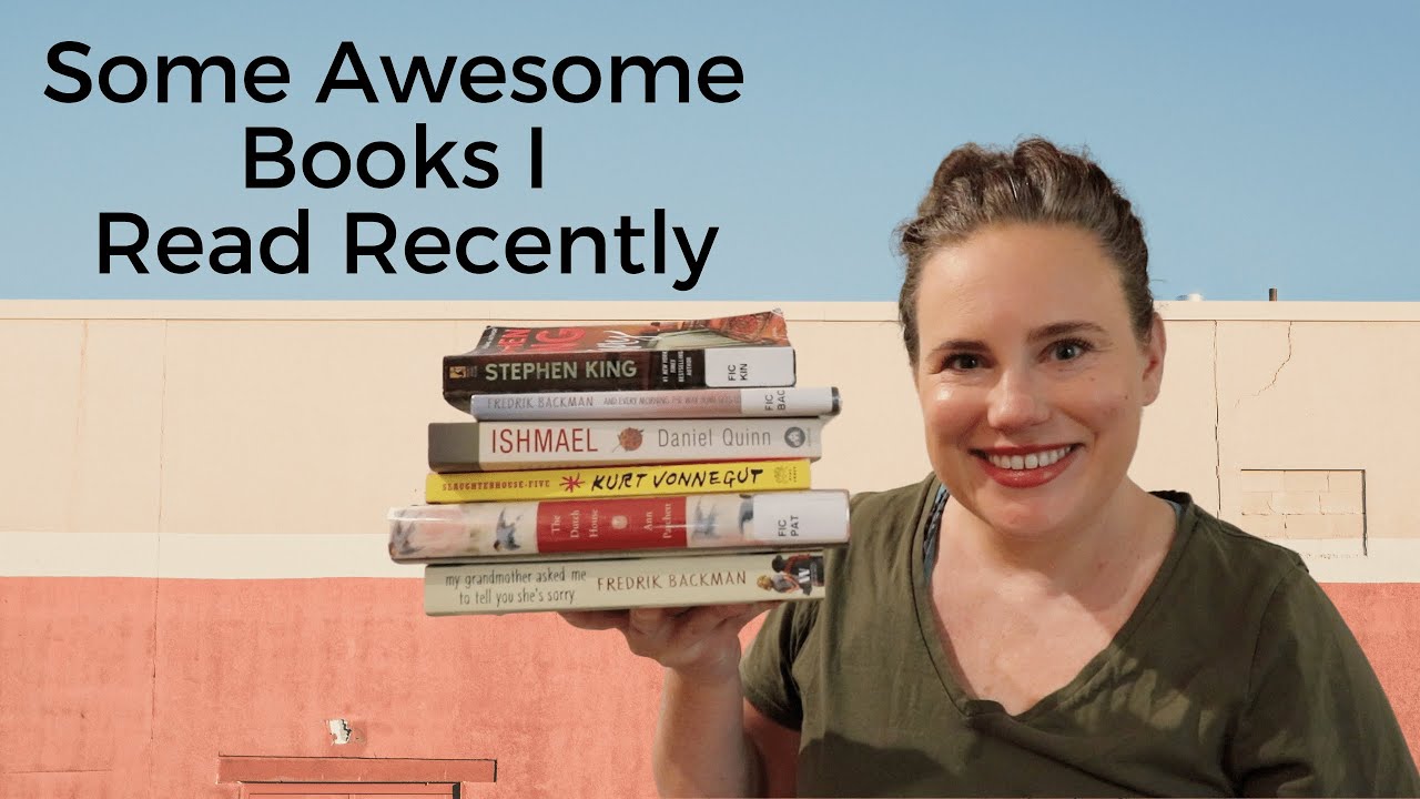 Book Recommendations!! Fredrik Backman and the BEST Stephen King - YouTube