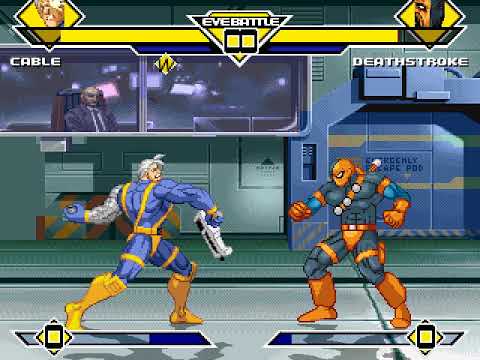 Cable vs Deathstroke MUGEN BATTLE - YouTube