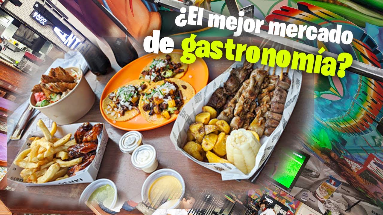 EL MEJOR mercado Gastronomico de MIRAFLORES! | MERCADO SAN RAMÓN - YouTube