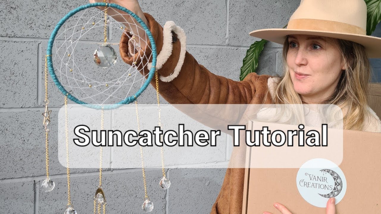 Sol - DIY suncatcher tutorial - how to make a suncatcher - YouTube