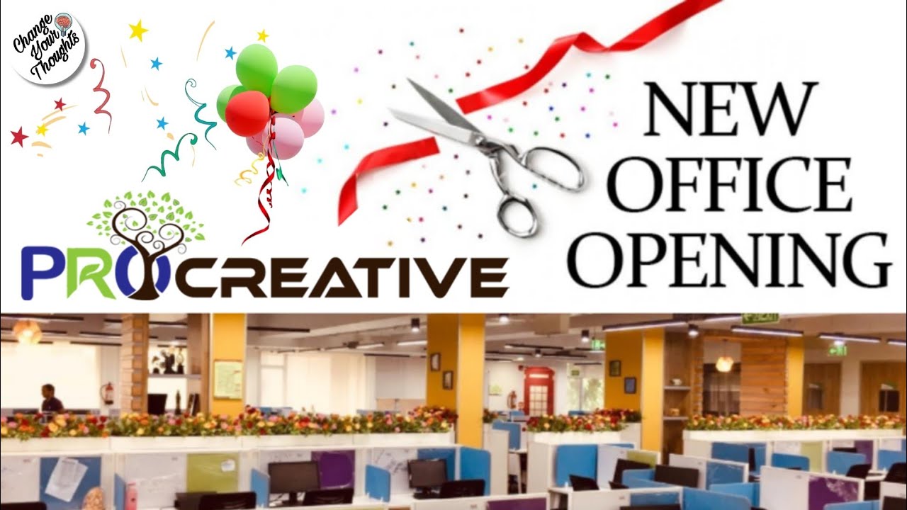 New Head Office Opening Ceremony | ProCreative - YouTube