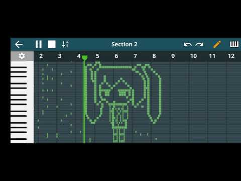 THIS IS HOW MIKU SOUNDS (app: music maker)