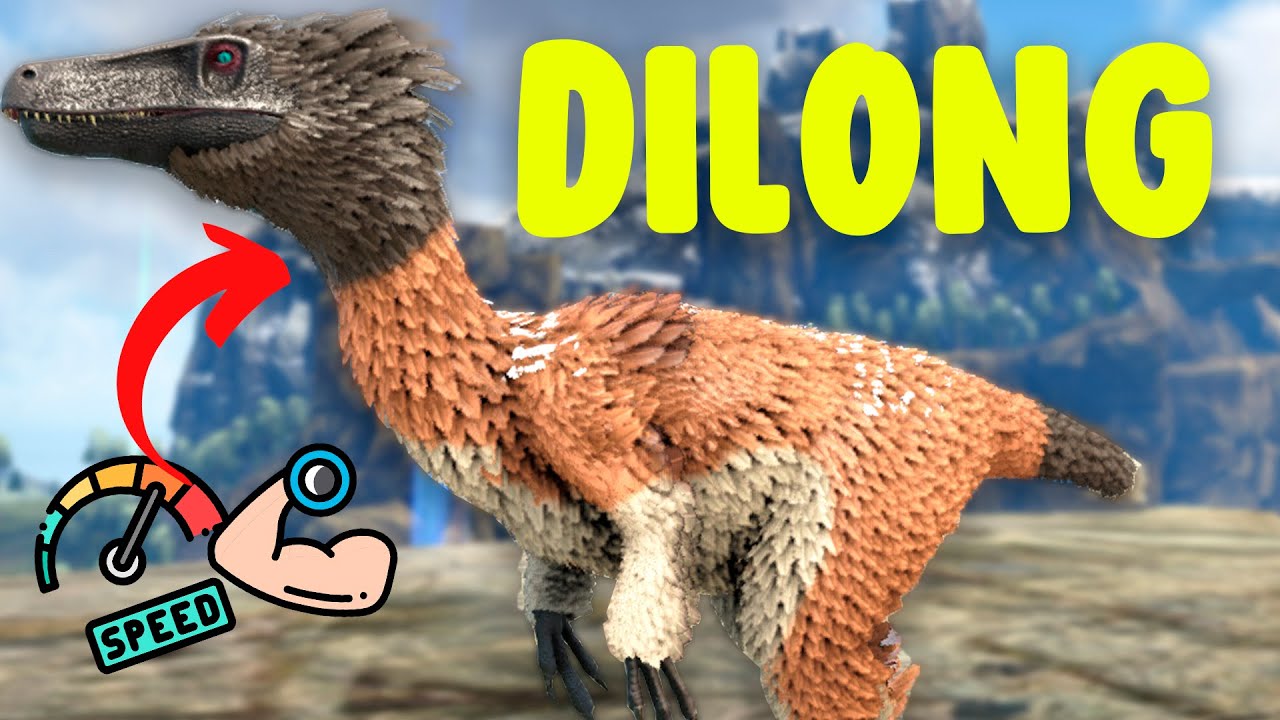 COMO TAMEAR DILONG Y TODAS SUS HABILIDADES - ARK: PREHISTORIC BEAST MOD ...