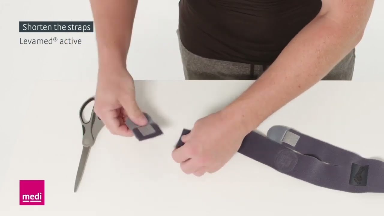 [착용법] 메디 발목보호대 레바메드 액티브 (MEDI Levamed Active) - YouTube