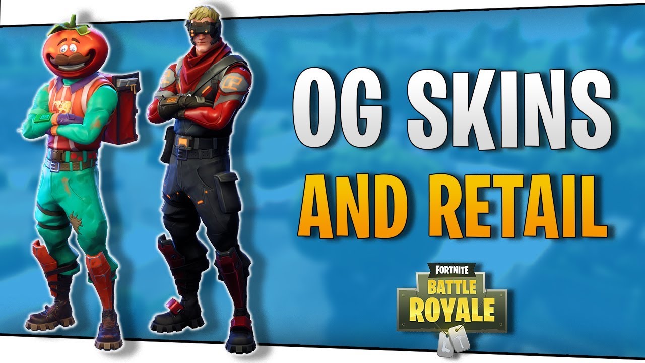 Fortnite - OG Skins and Retail! ft. TimTheTatMan - October 2018 ...