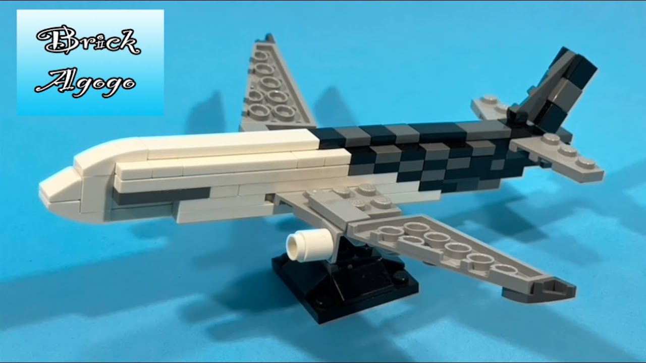 Lego Airbus A350 XWB Factory livery - Lego Custom MOC - YouTube