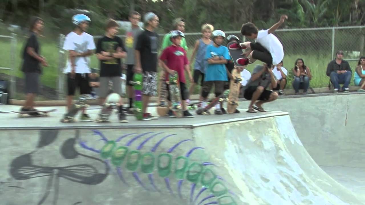 Volcom Skate Demo NShore 2010 - YouTube