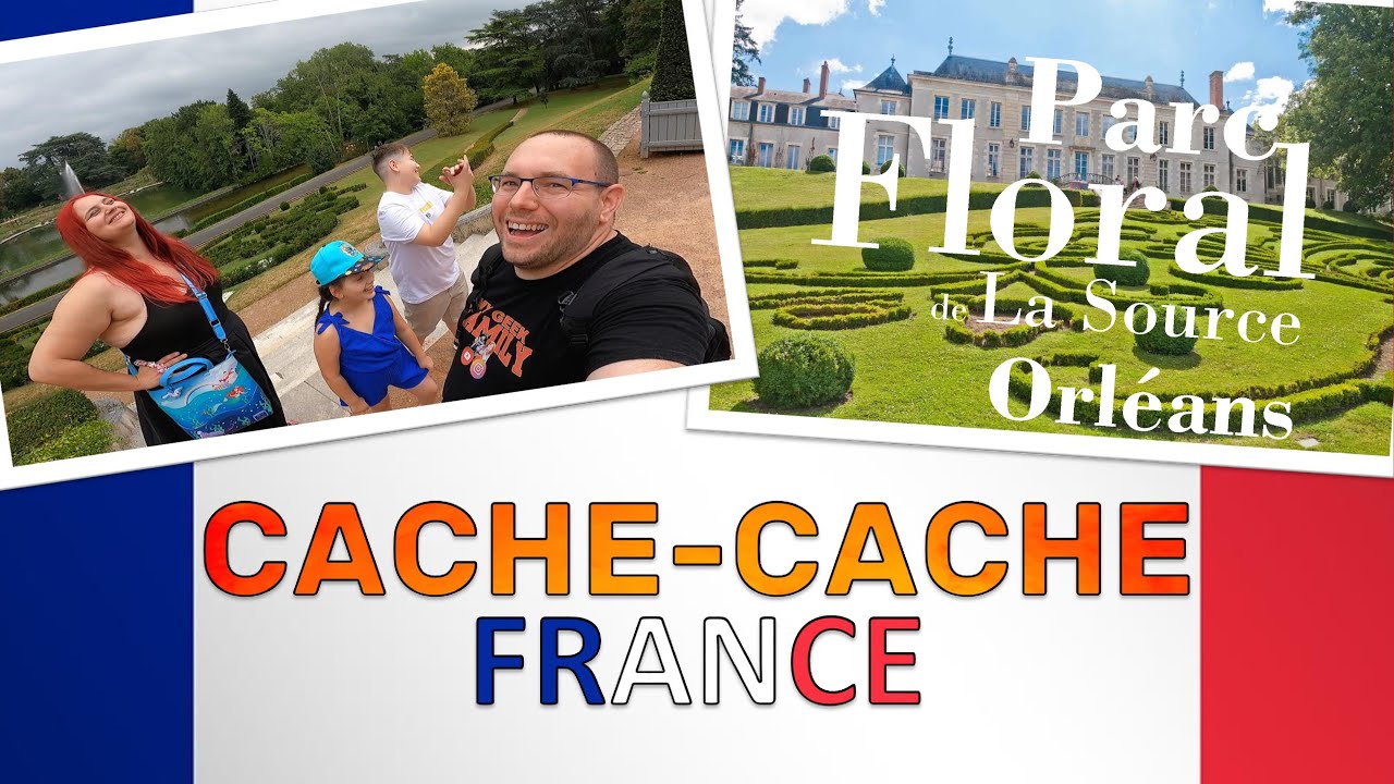 ON JOUE A CACHE CACHE DANS UN PARC A ORLEANS (Et c'est un très grand ...