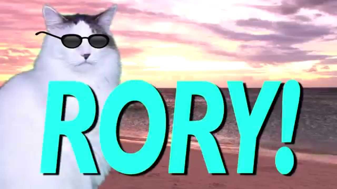 HAPPY BIRTHDAY RORY! - EPIC CAT Happy Birthday Song - YouTube