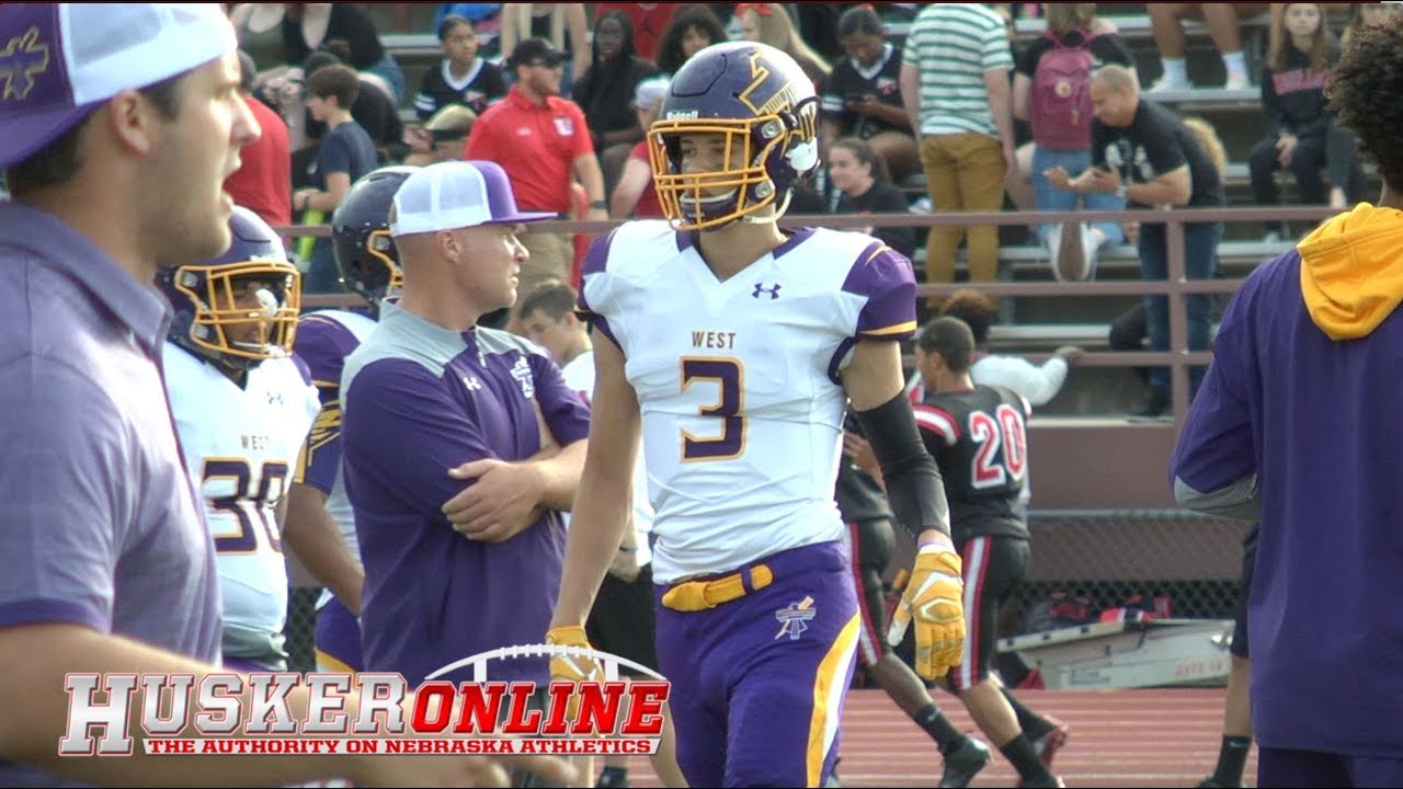 HOL HD: In-State Tour - Bellevue West WR Kaden Helms - YouTube