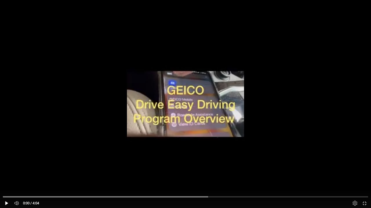 GEICO Drive Easy Driving App Overview - Geico How to Save on Insurance ...