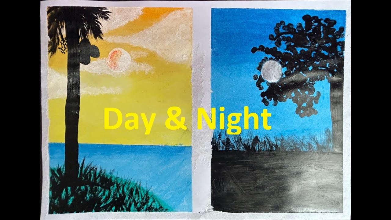 How to Create a Beautiful Artwork | A Step-by-Step Guide to Drawing Day ...