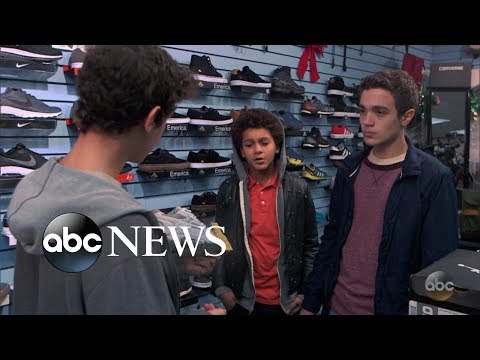 Teen boy is picked on for not being able to afford new clothes  | What Would You Do? | WWYD