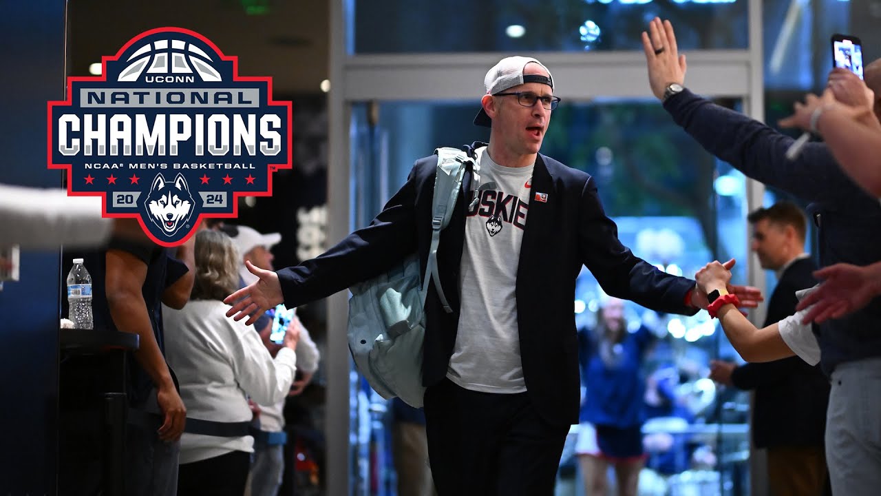 UConn Men's Basketball 2024 National Champions | Postgame Hotel ...