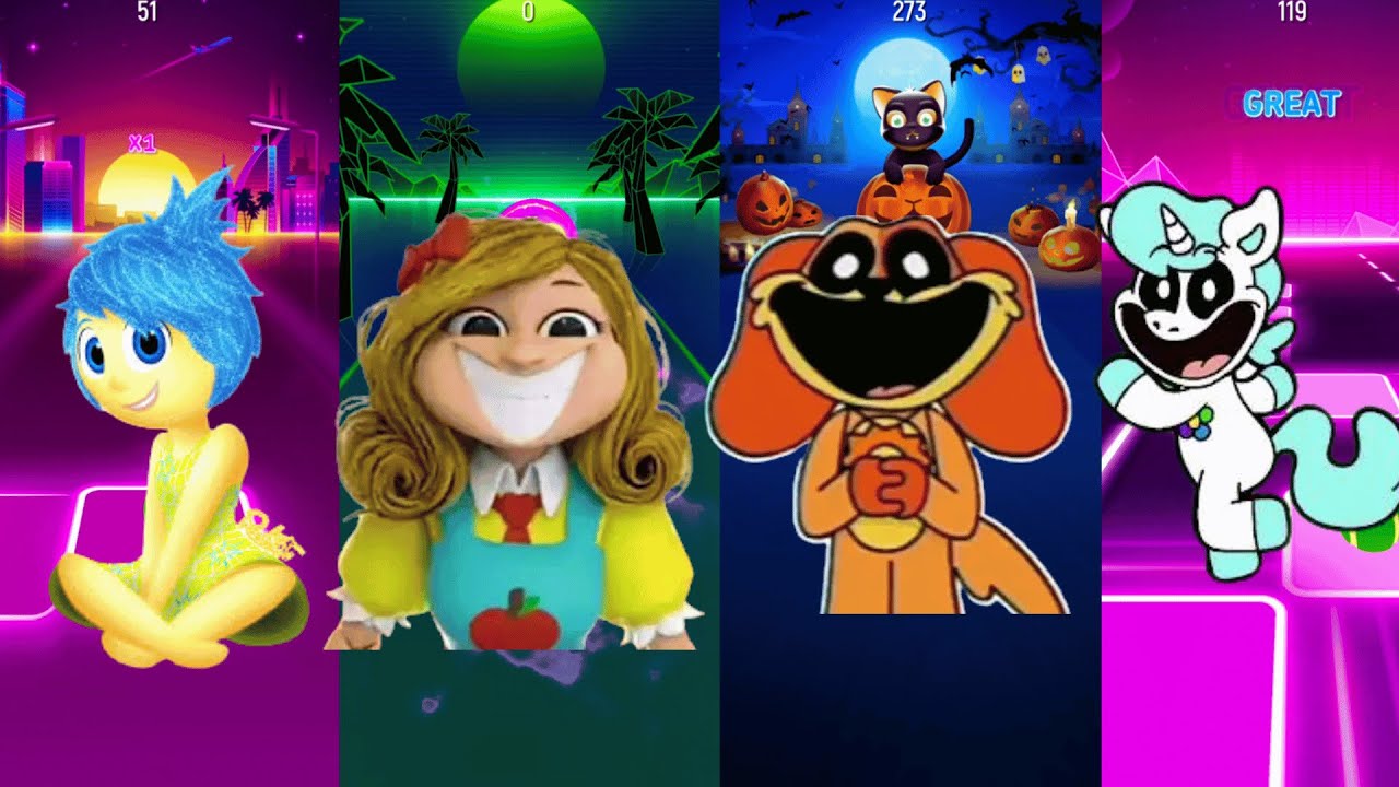 Inside Out 2 Joy Joy 🆚 Miss Delight 🆚 DogDay 🆚 CraftyCorn | Coffin ...