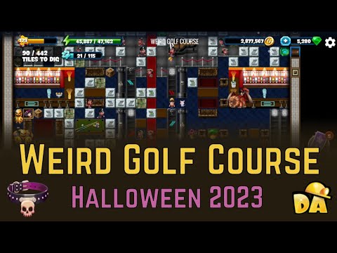 Weird Golf Course - #4 Halloween 2023 - Diggy's Adventure - YouTube